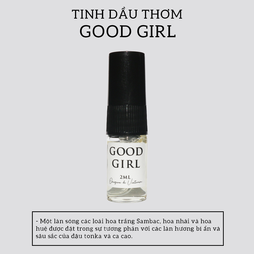 Tinh Dầu Nước Hoa Codedeco Good Girl - Mẫu Thử 2ml - Code Deco