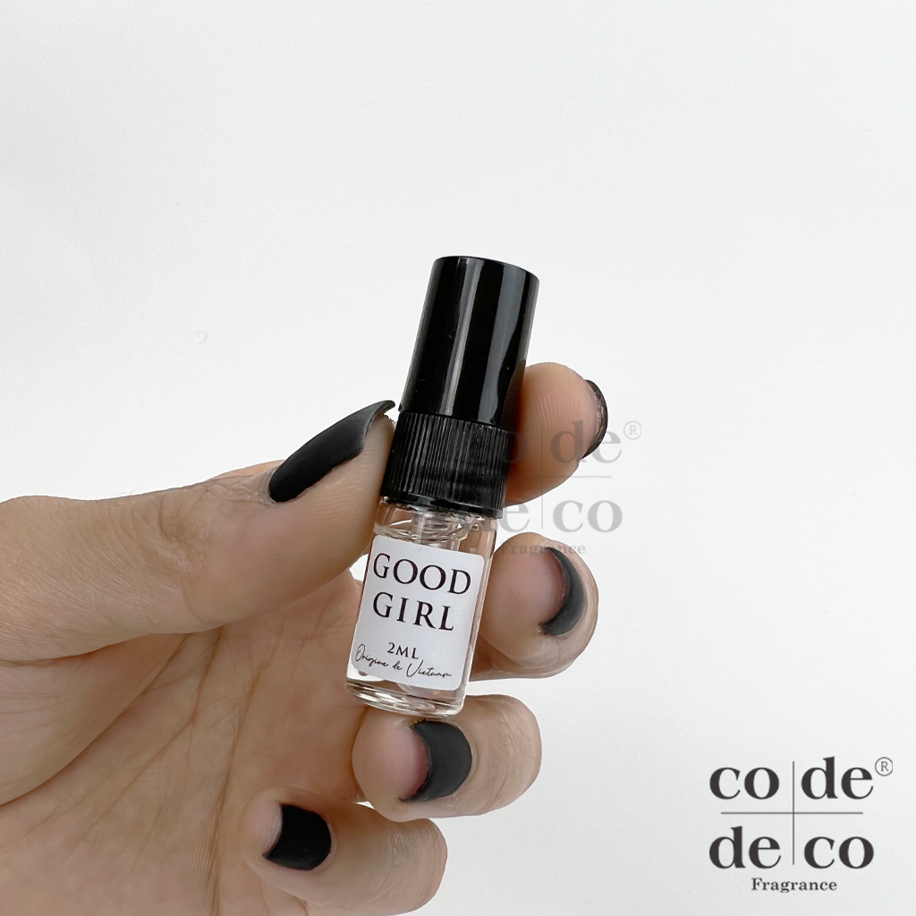 Tinh Dầu Nước Hoa Codedeco Good Girl - Mẫu Thử 2ml - Code Deco
